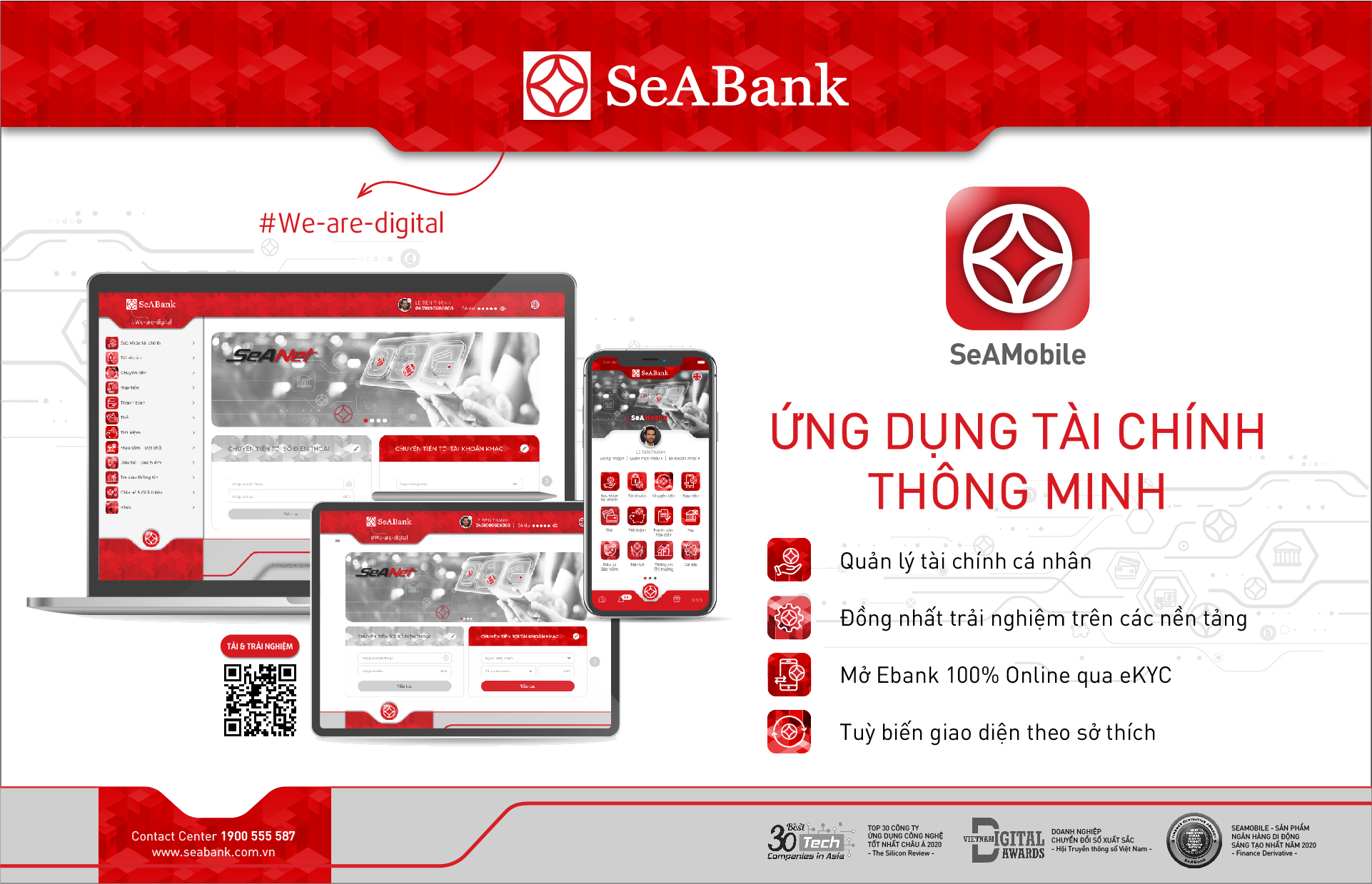 SeABank đồng nhất trải nghiệm ngân hàng số SeAMobile trên tất cả các ...