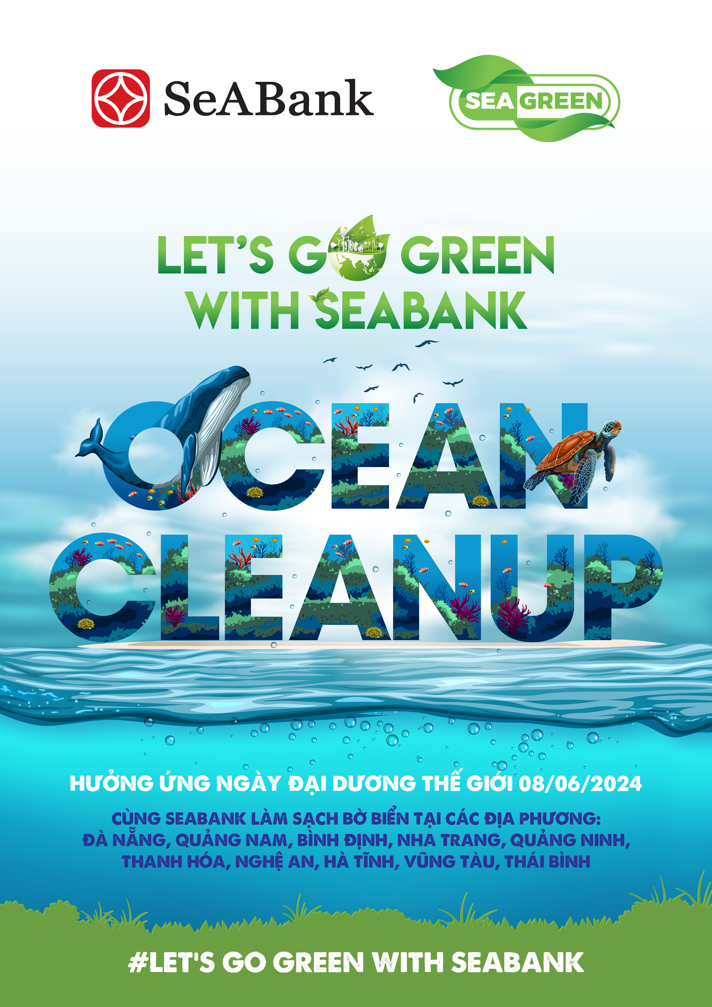 Gần 1.000 CBNV SeABank ra quân làm sạch bờ biển tại 11 tỉnh thành ...