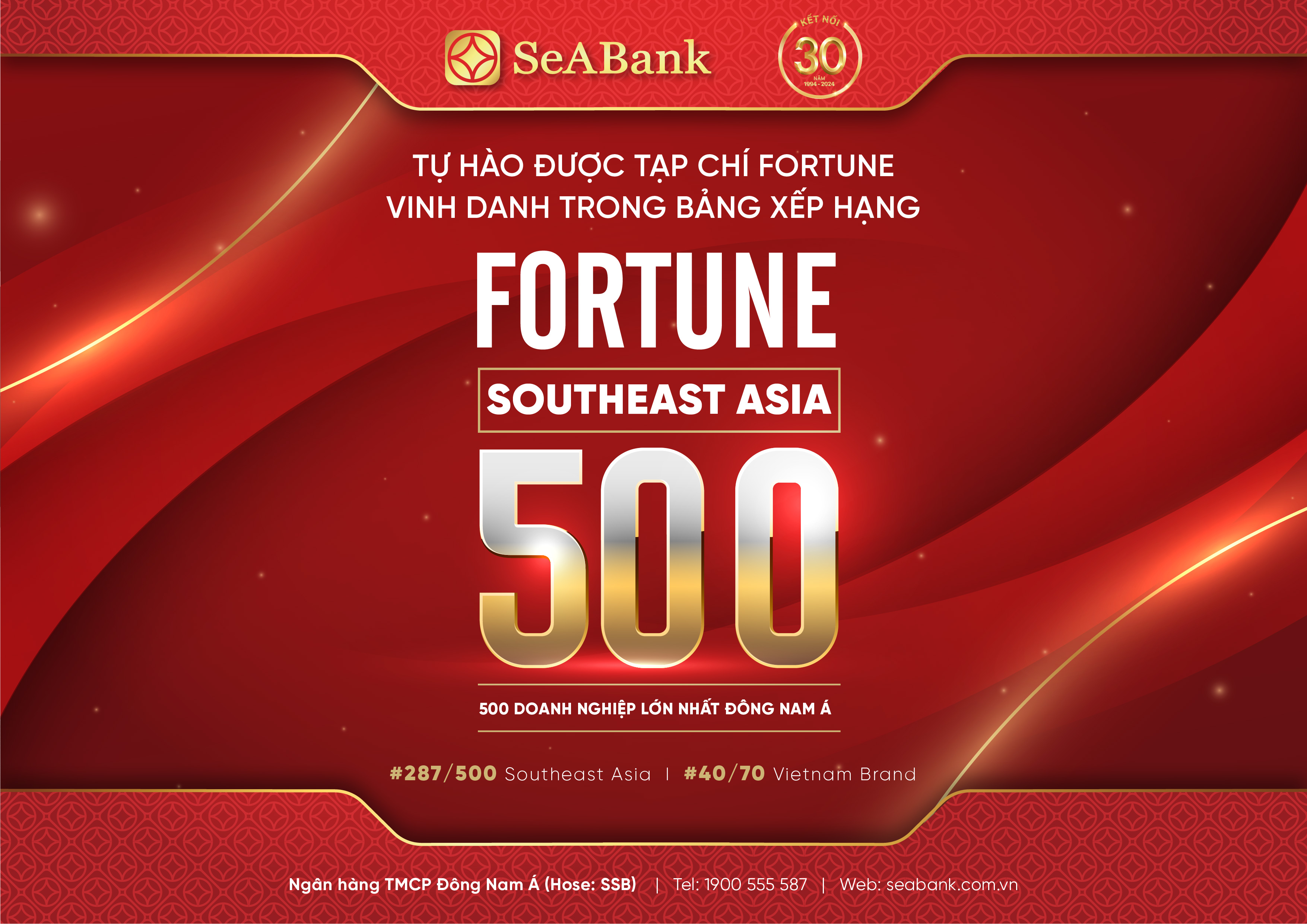 SeABank được Fortune vinh danh trong bảng xếp hạng lần đầu công bố ...
